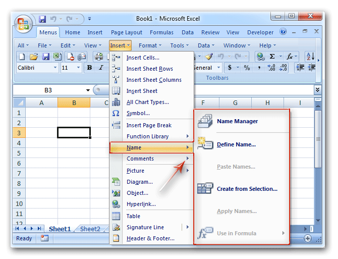 Where Is Name Box In Microsoft Excel 2007 2010 2013 2016 2019 And 365