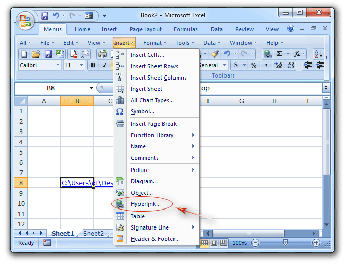 Where Is The Edit Hyperlinks In Microsoft Excel 2007 2010 2013 2016 