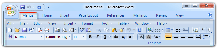Where Is Microsoft Office 2007 Classic View 
