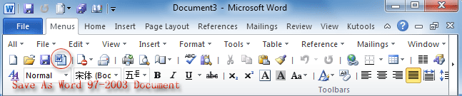 Where Is Save As Command In Office 2007 2010 2013 And 365