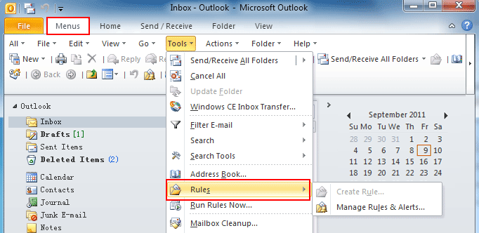 Outlook 2016 rules and alerts - holdencontent Outlook 2016 rules and alerts - holdencontent