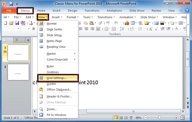 Where Is The Snap To Grid In Microsoft PowerPoint 2007 2010 2013 2016 2019 And 365
